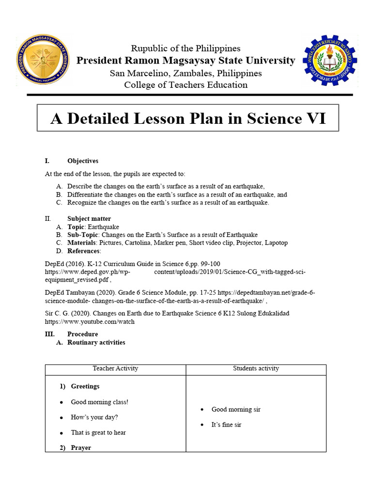 HEALTH Lesson Plan 2023 | PDF | Behavior Modification | Cognition
