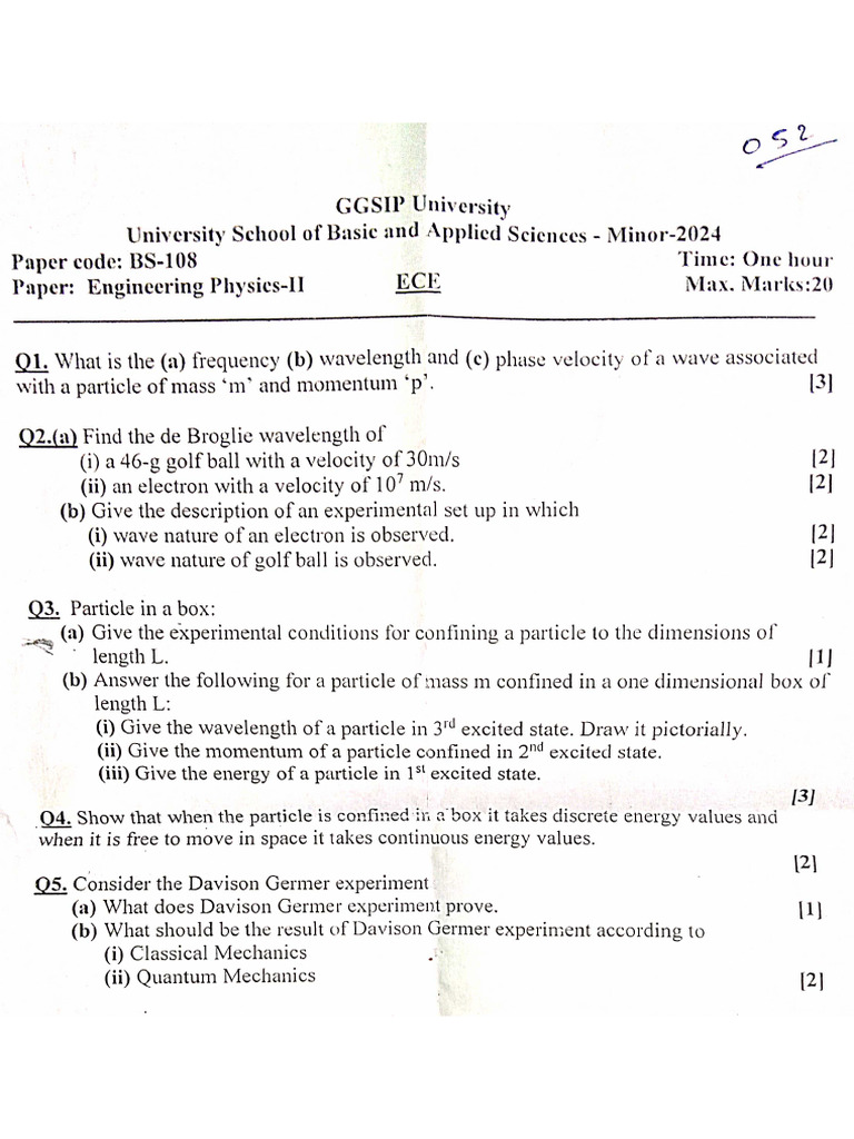 ECE 2nd Sem Minors-1 | PDF