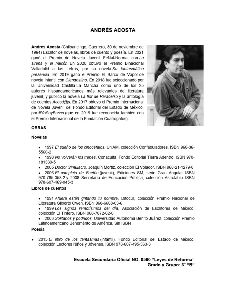 Andrés Acosta | PDF