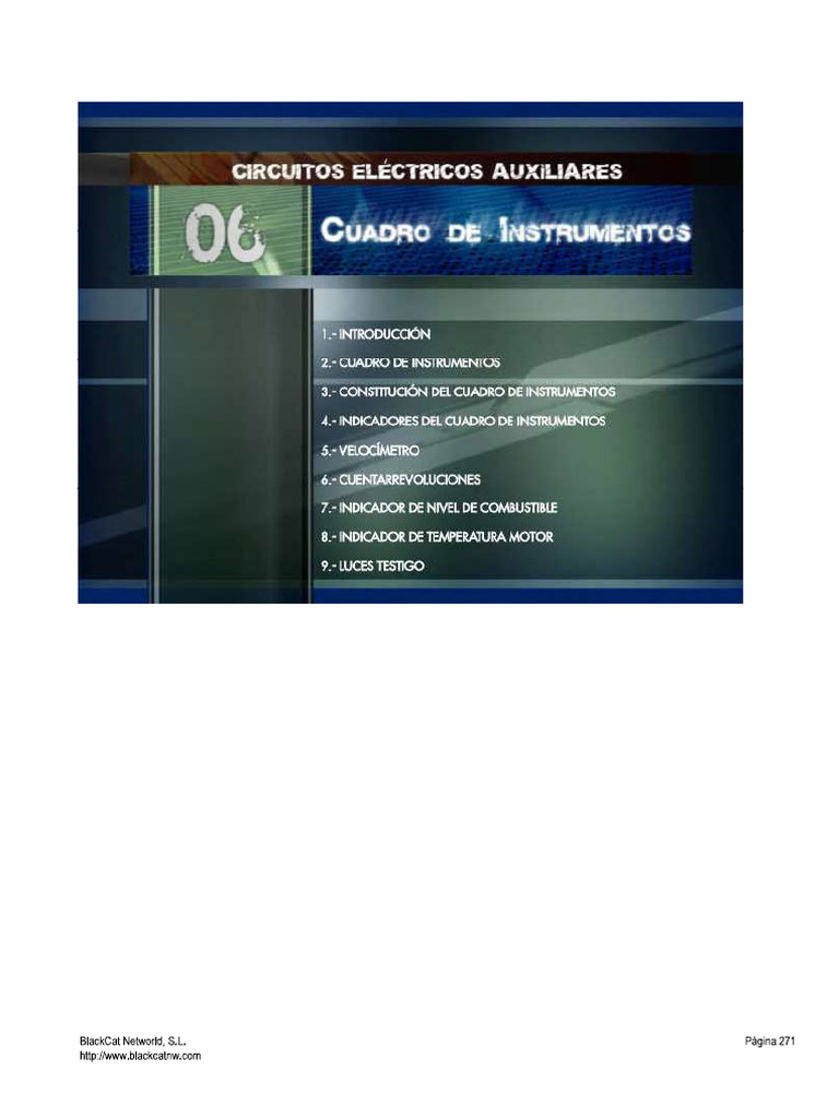 Panel de Instrumento | PDF