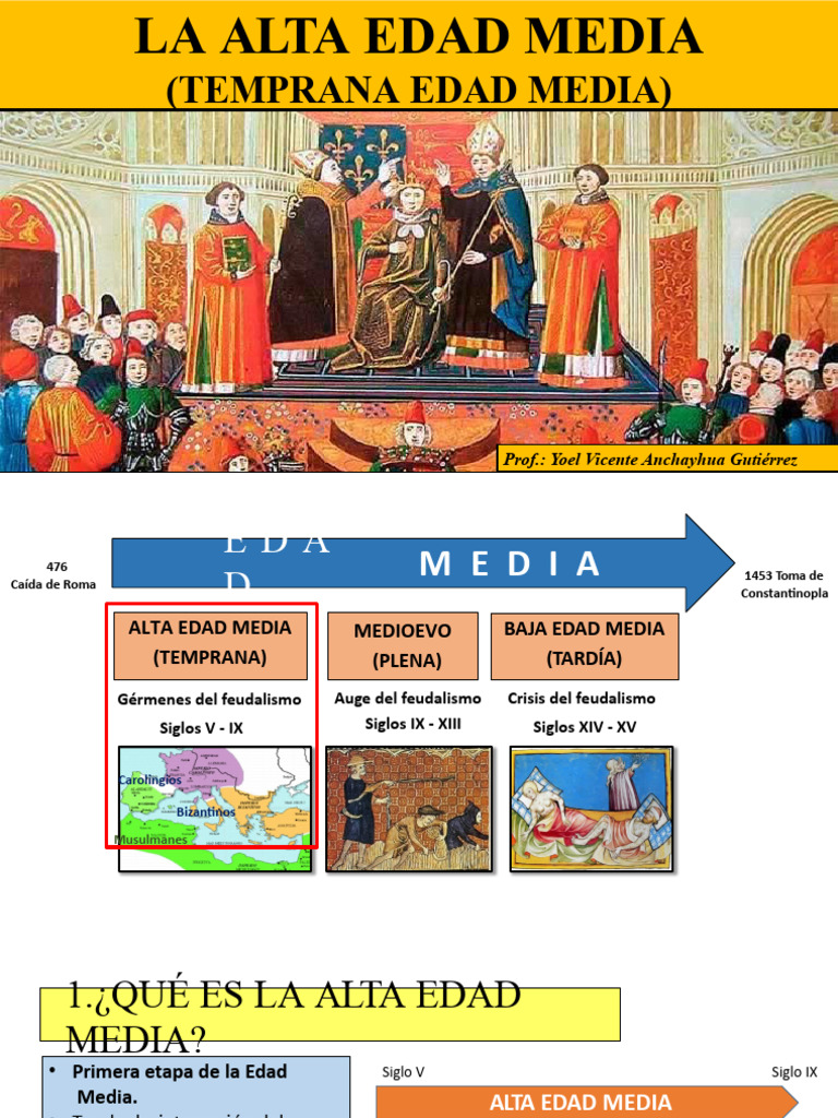 Alta Edad Media | PDF | imperio Bizantino | Edades medias