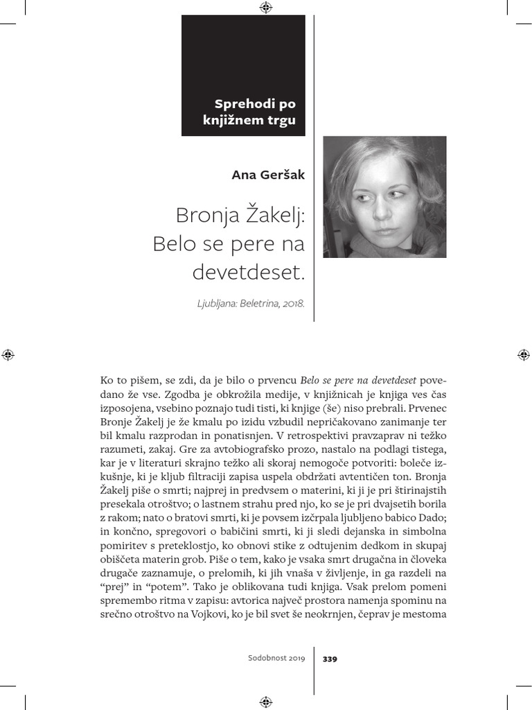 Bronja URN NBN SI DOC-KJEHO2U3 | PDF