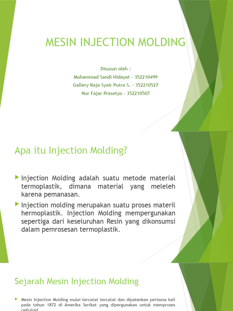 Mesin Injection Molding | PDF