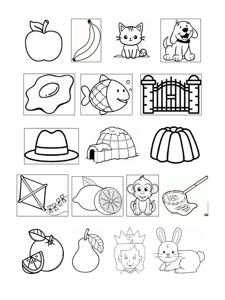 Alphabet Drawings | PDF