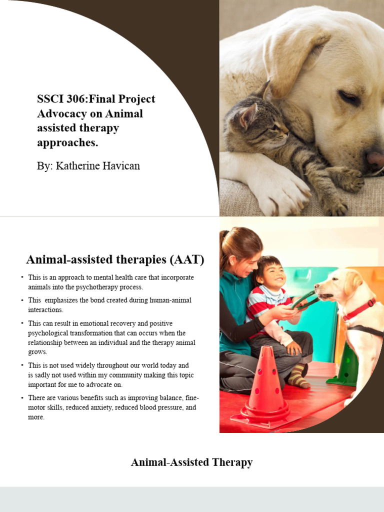 Havican Animal-Assisted Therapy Presentation 1 | PDF | Psychotherapy ...
