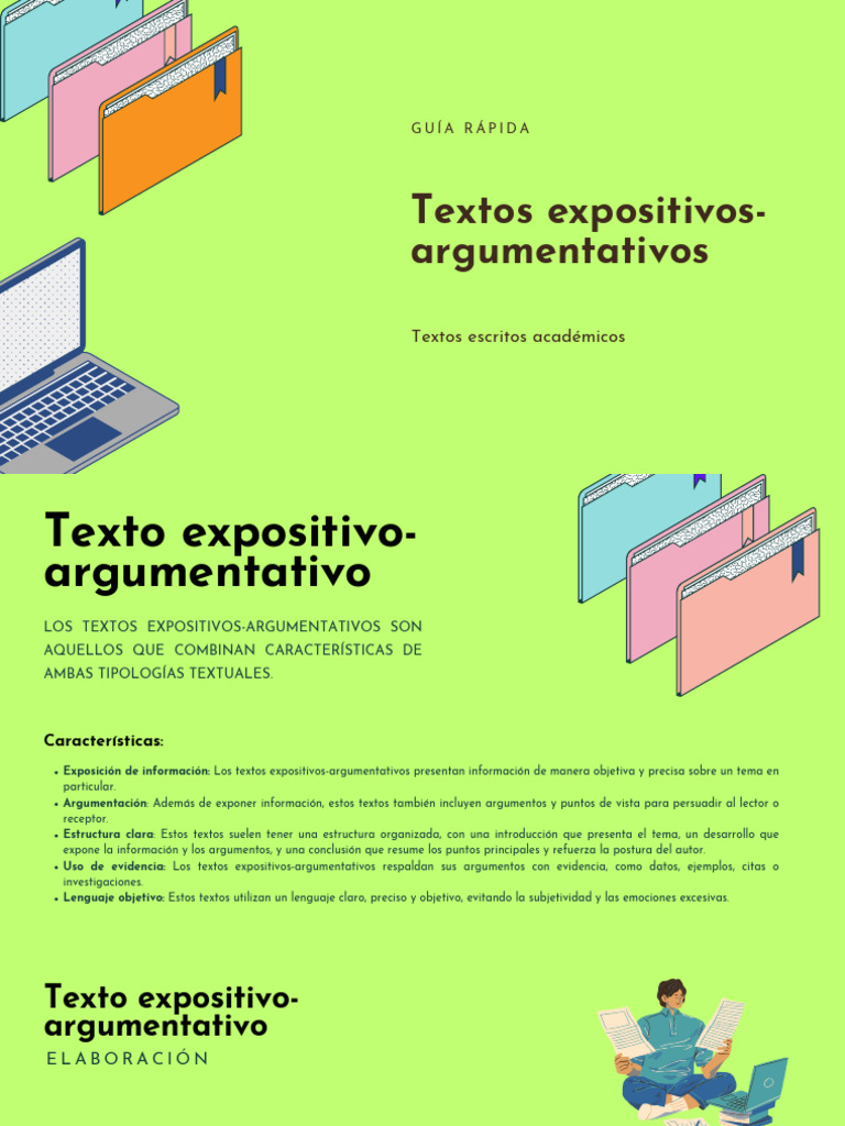 Guía de Textos Expositivos-Argumentativos | PDF | Bibliografía | Bibliotecas