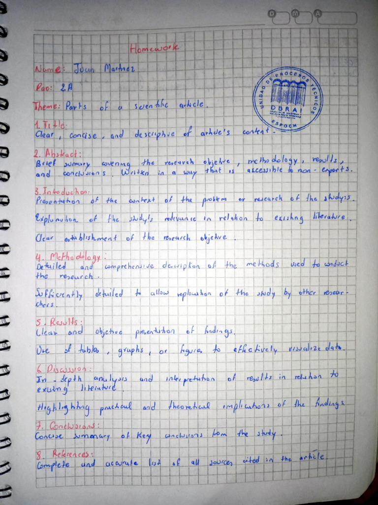 Library_Parts of Scientific Article | PDF