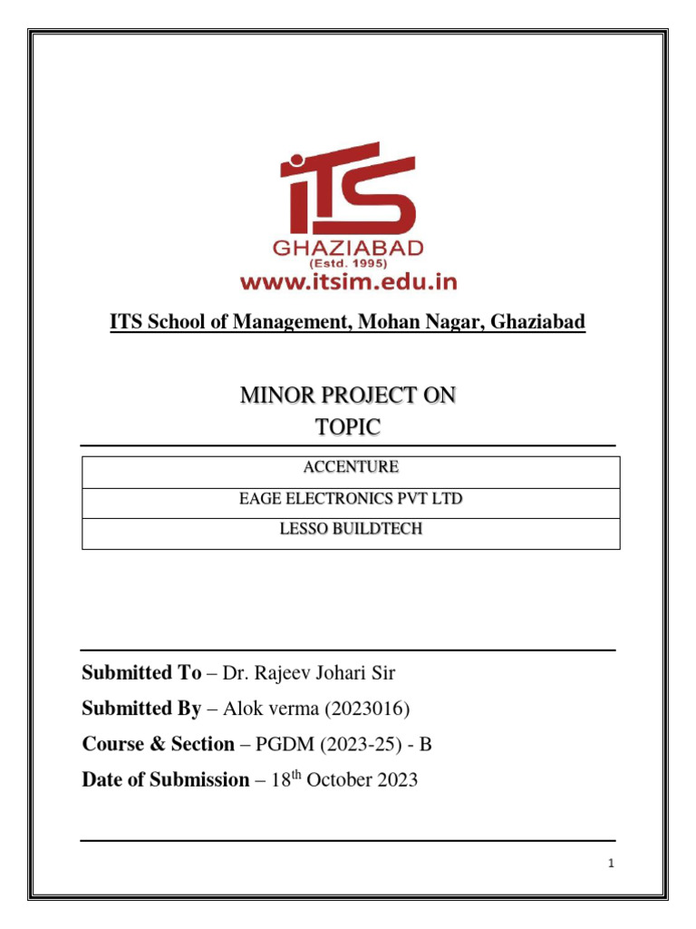 Alok Minor Project | PDF | Digital Marketing | Cloud Computing