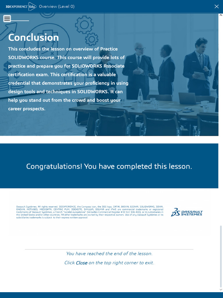 Dassault Systèmes - 3DEXPERIENCE Edu SPACE5 | PDF