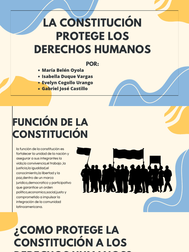 Derechos Humanos Constitución Española – XTDSU