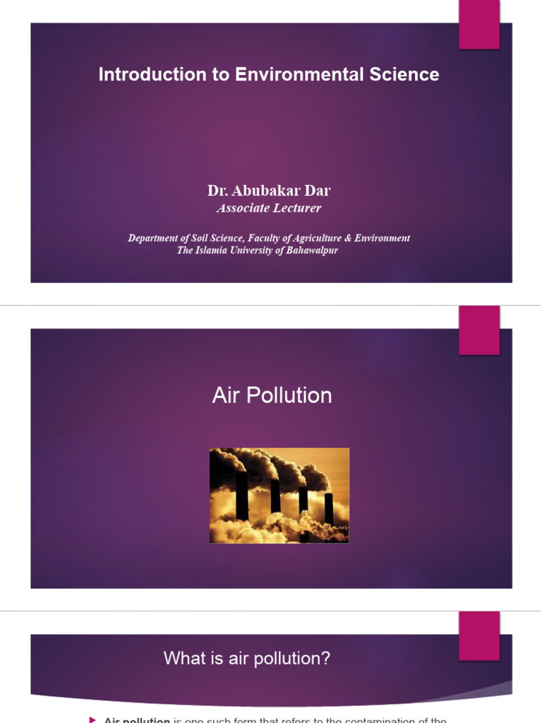 Air Pollution | PDF | Atmosphere Of Earth | Air Pollution