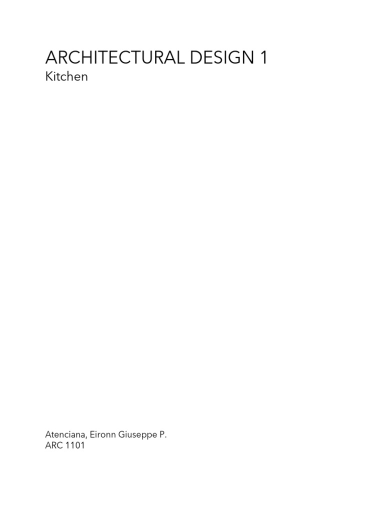KITCHEN | PDF | Countertop | Kitchen