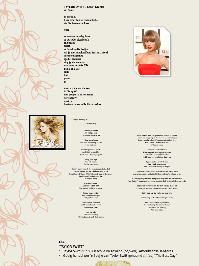 Taylor Swift | PDF