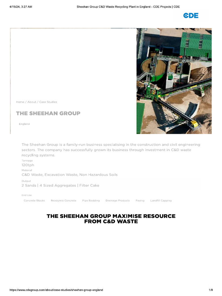 THE SHEEHAN GROUP england | PDF