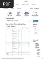 Bulk Excavation Production Rates Guide | PDF | Gravel