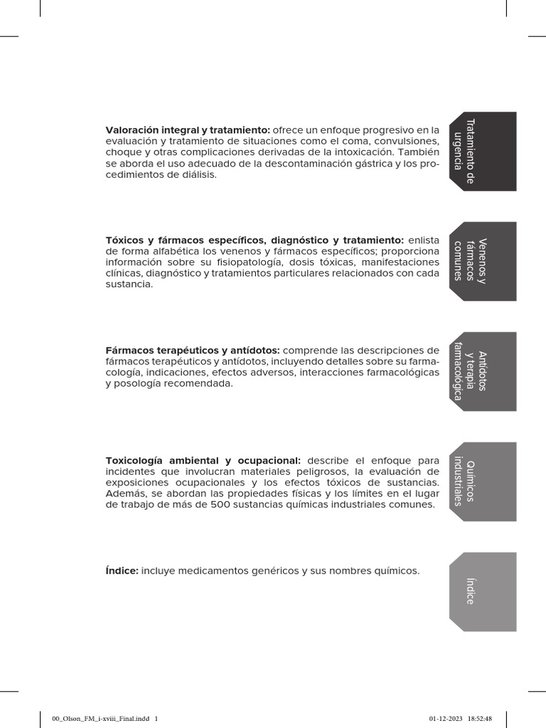 00 Olson FM I-Xviii Final BJ | PDF | Farmacología | Terapia 00 Olson FM I-Xviii Final BJ | PDF | Farmacología | Terapia
