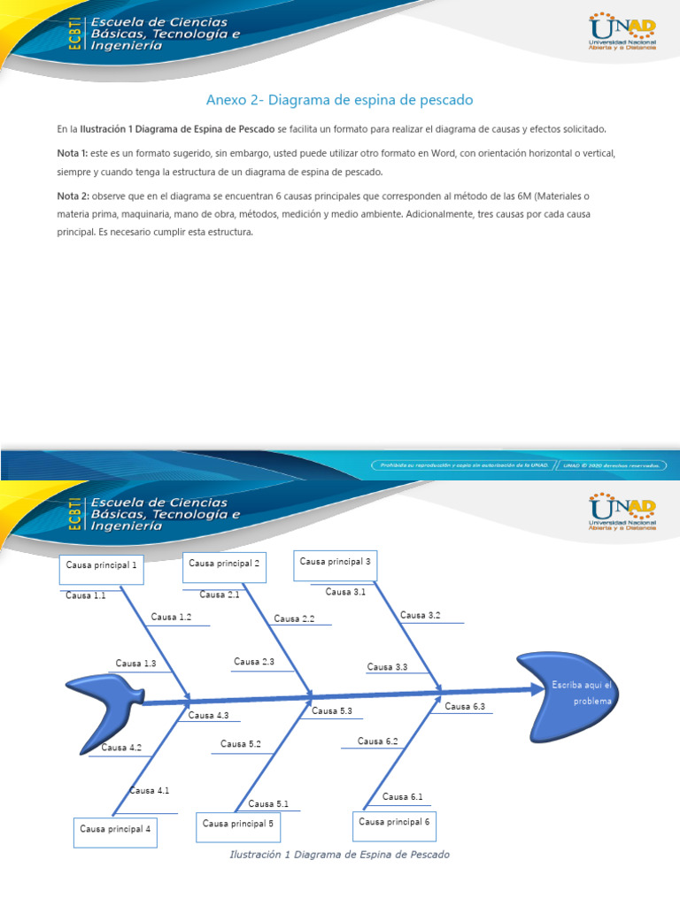 Anexo 2 - Diagrama de Espina de Pescado | PDF