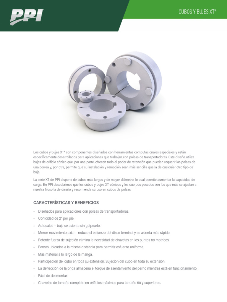PPI 023-03 SP XT Hubs | PDF