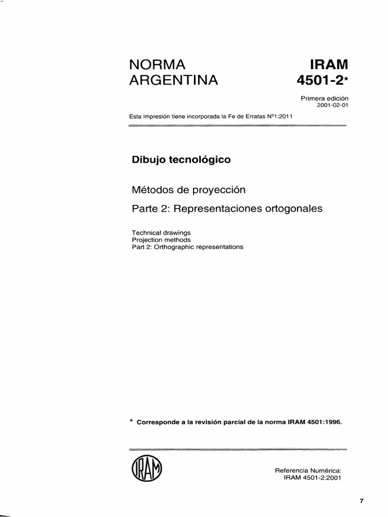 Iram 4501-2 - 2001 | PDF | Dibujo