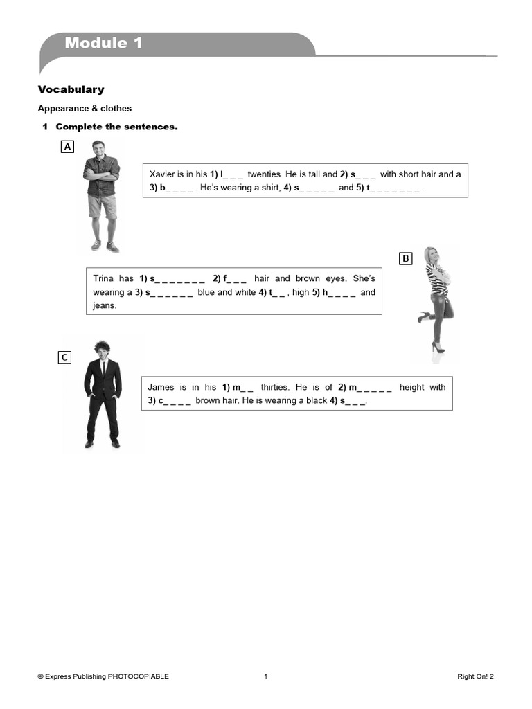 01 Right on 2_Mod 1 | PDF | Linguistics