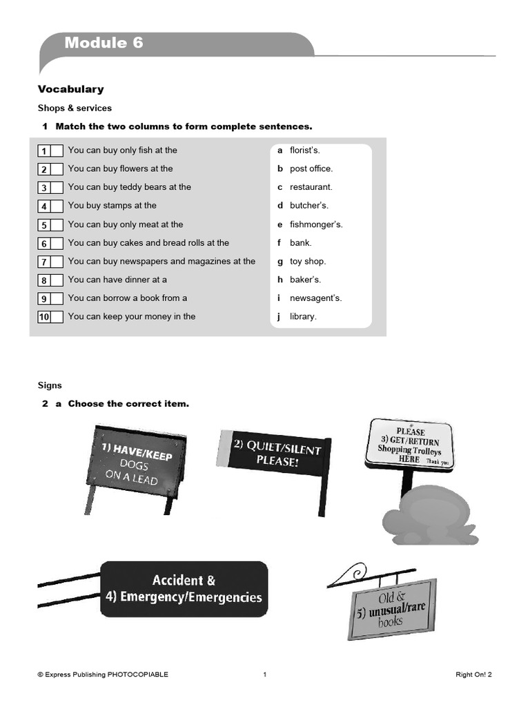 06 Right On 2 - Module 6 Test | PDF | Adverb