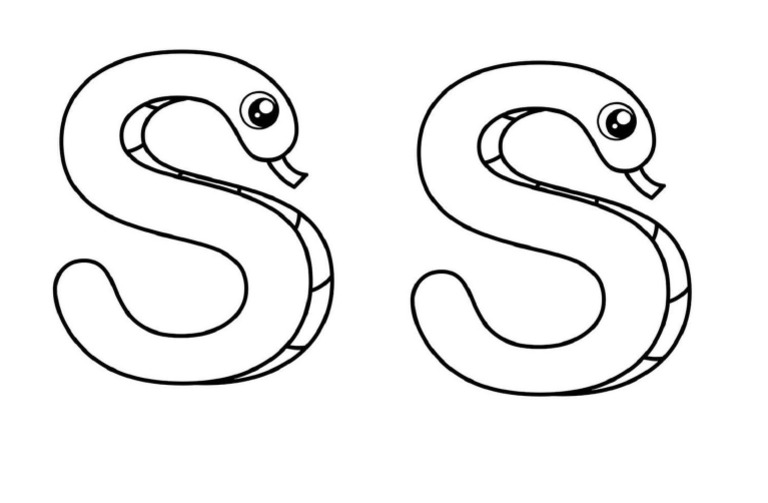 Serpiente para Colorear | PDF