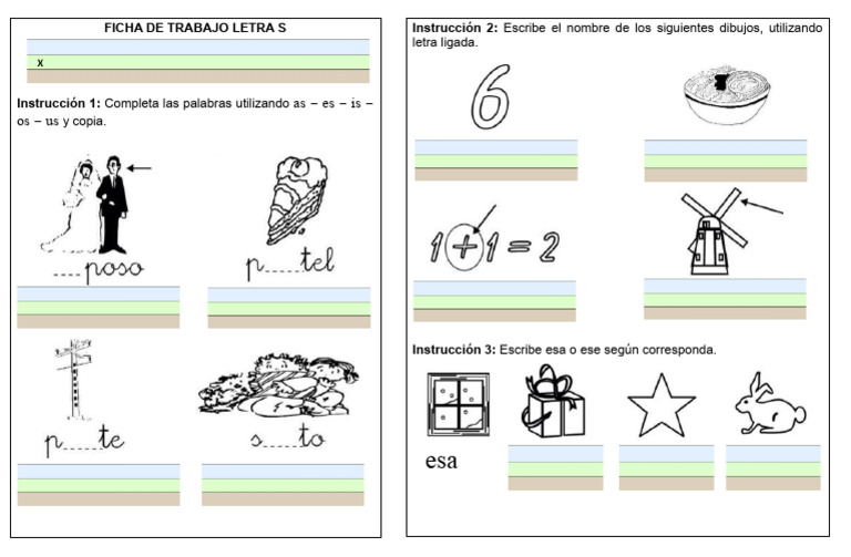 Ficha de Trabajo S | PDF
