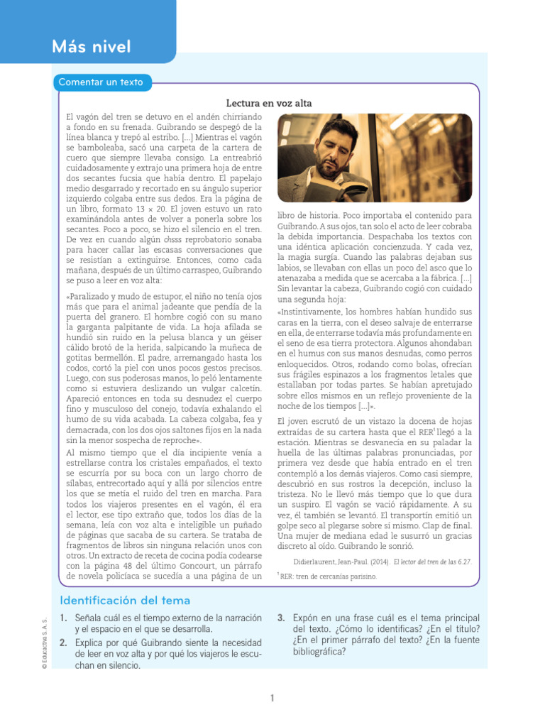 La Oración y El Párrafo | Descargar gratis PDF | Escritura | Comunicación escrita