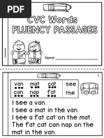 CVCC and CCVC Words | PDF