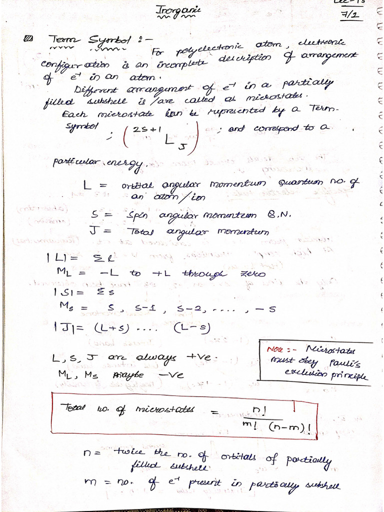 Inorganic (LEC 15-32) | PDF