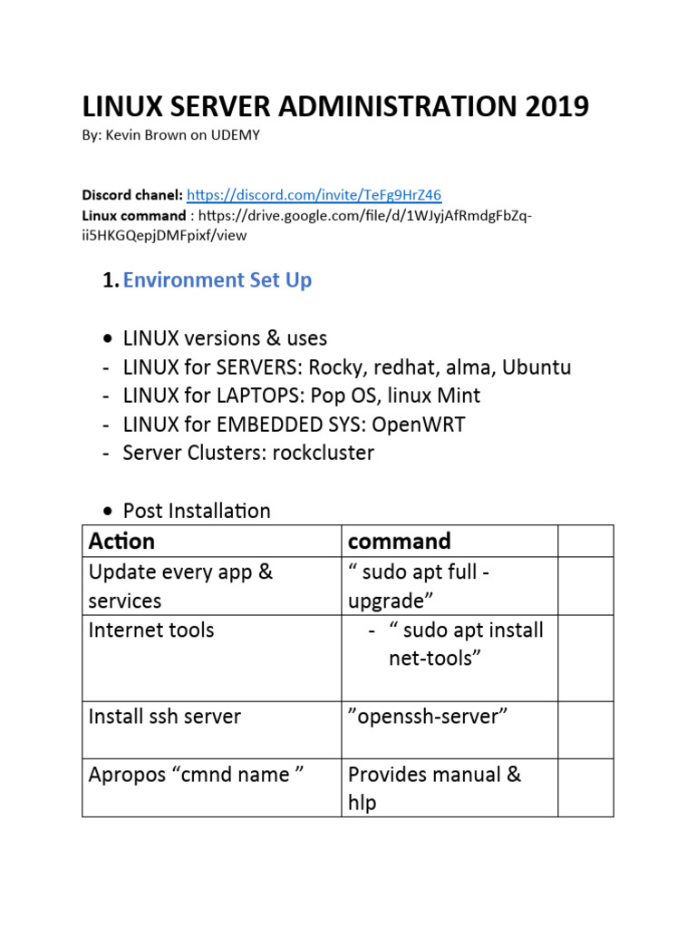 Server Admin - Linux | PDF | Computer File | File System