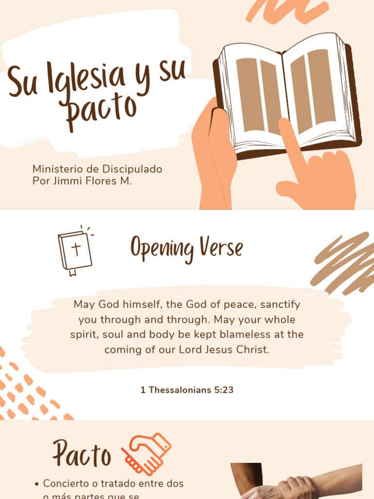 Su Iglesia y Su Pacto JFM | PDF | Iglesia cristiana | Creencia y doctrina cristiana