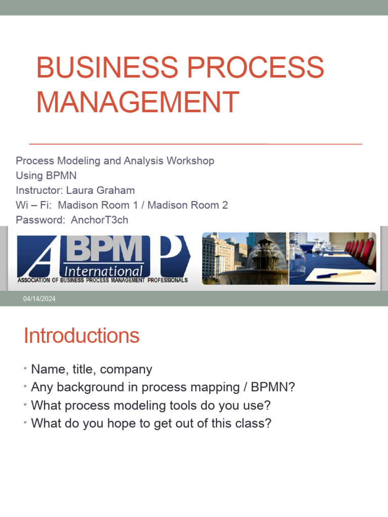 BPMN Training Handout 10-20 | PDF | Business Process Management ...