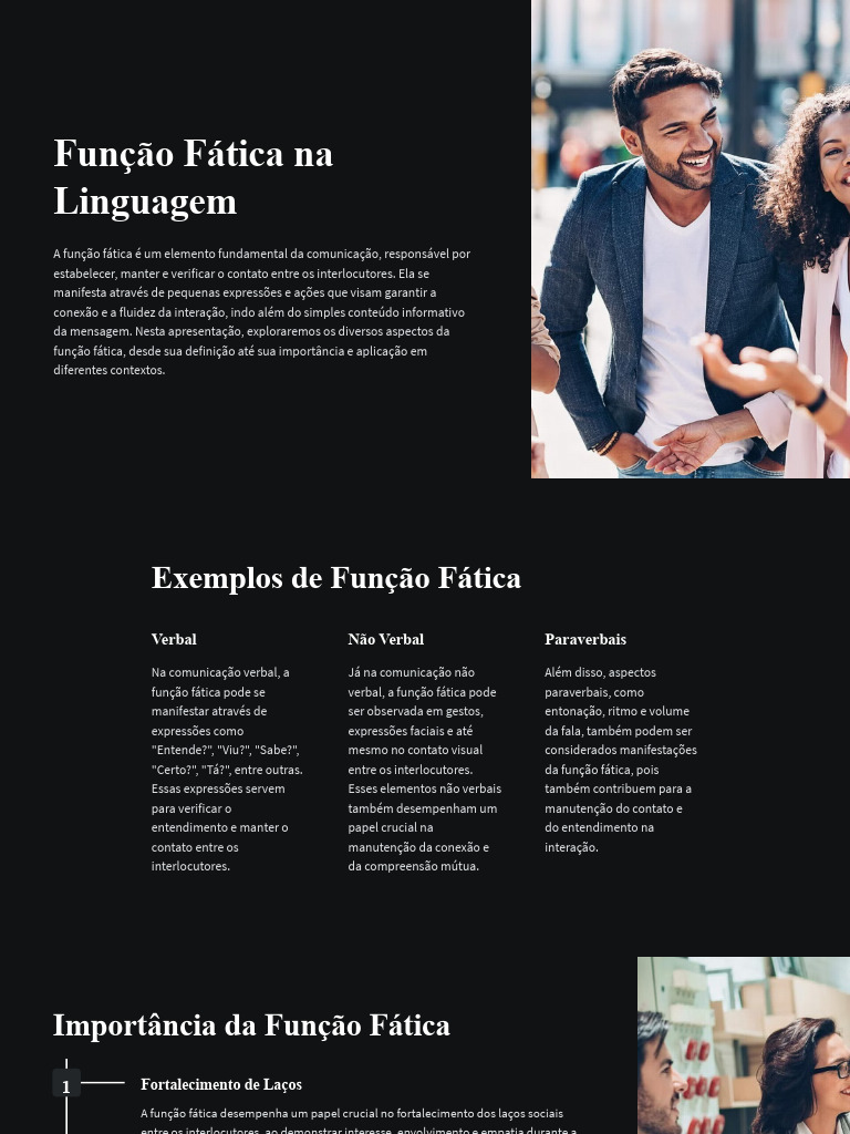 Função fática | PDF | Comunicação