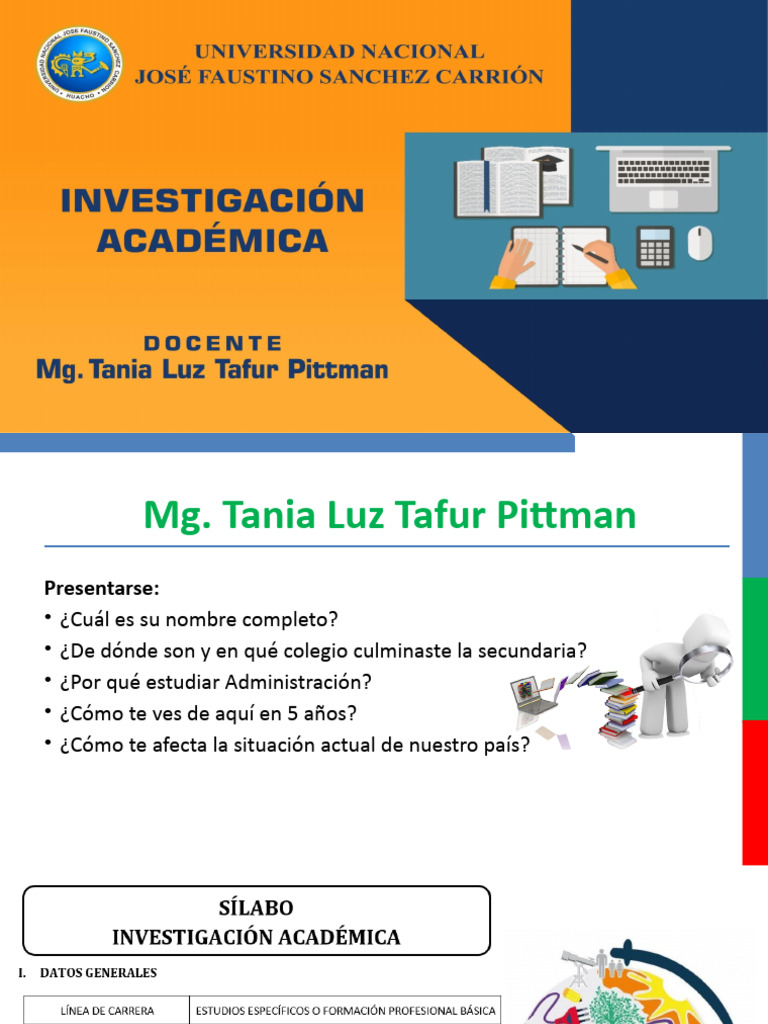 2024 - I - Neg - Tema I - Introducción Al Curso. | PDF | Evaluación ...