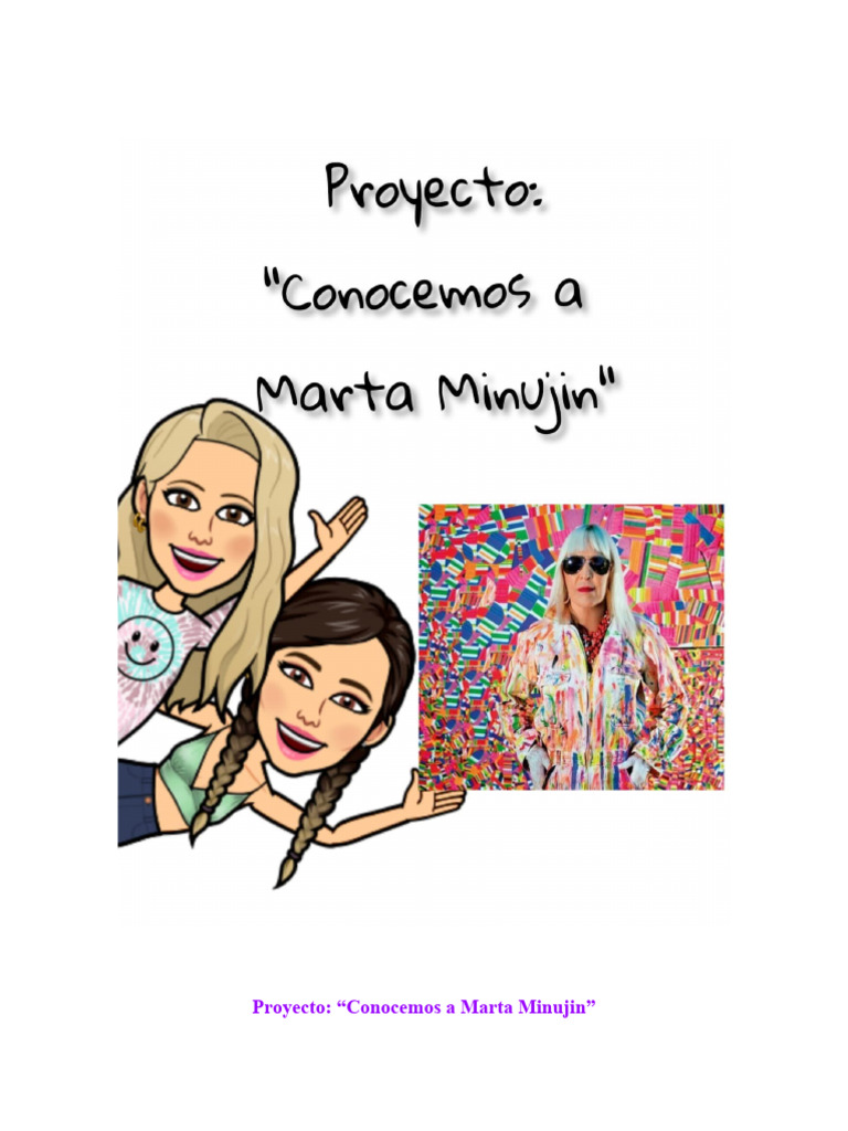 Proyecto de Arte: Marta Minujín para Niños | PDF | Enseñando ...