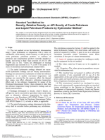 Astm D4057 19 | PDF | Petroleum | Liquefied Petroleum Gas