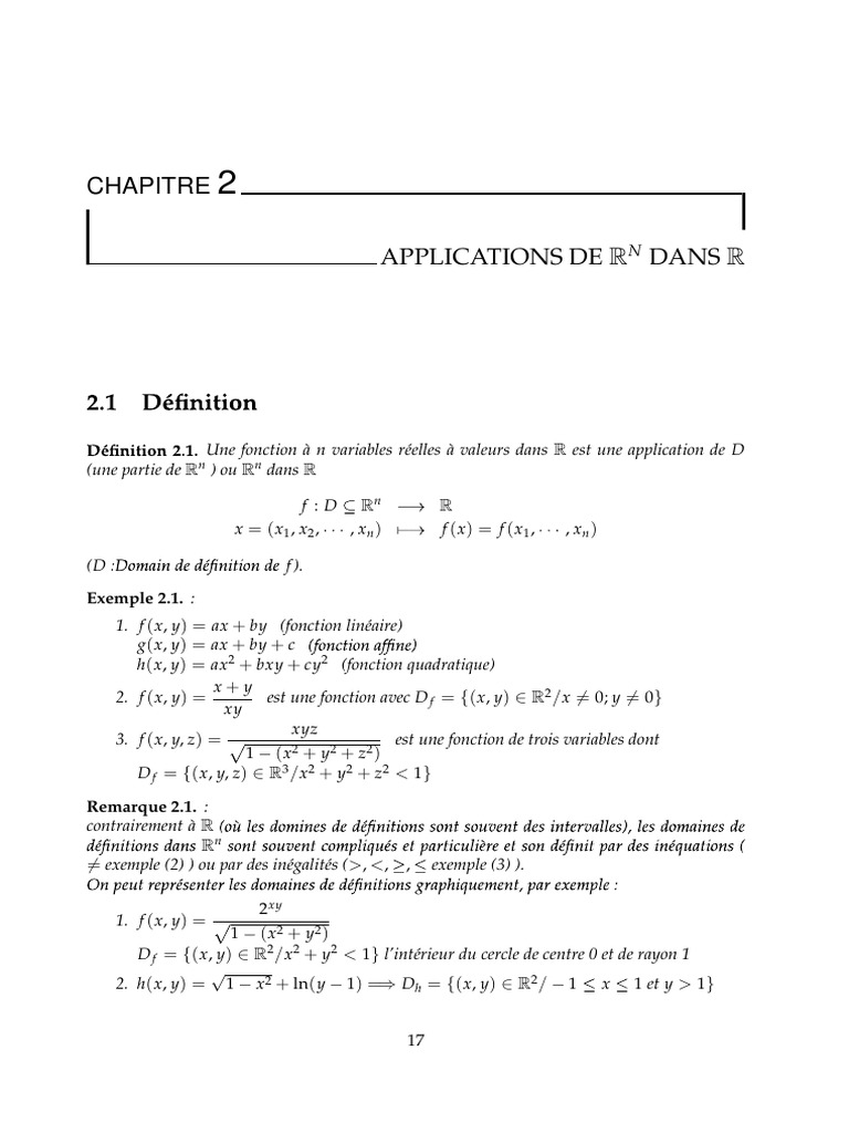 Chapitre2 Exam | PDF