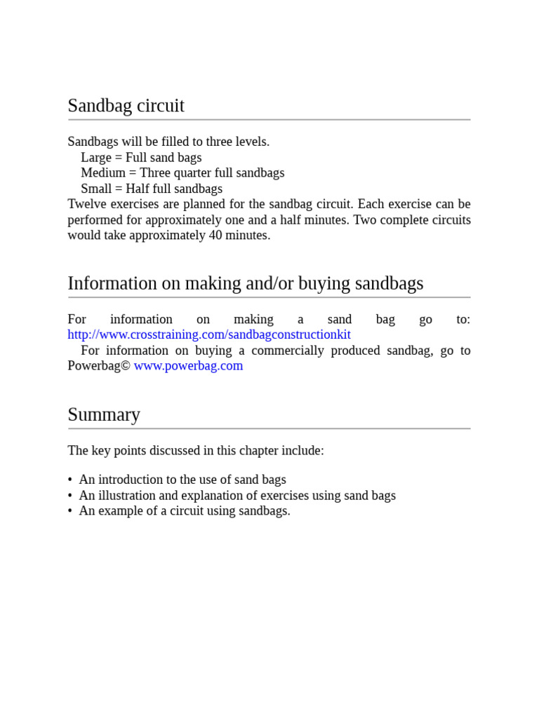 Advanced Circuit Training A Complete Guide To Progressive Planning and ...