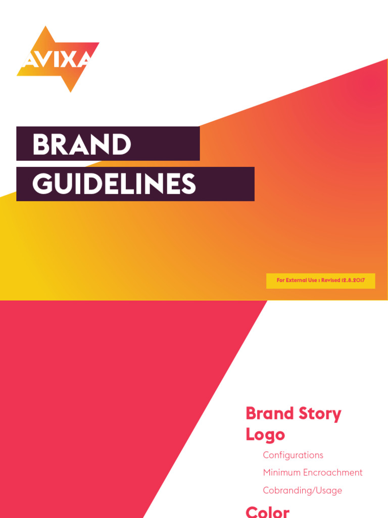 Avixa Brand Guidelines | PDF | Logos | Brand