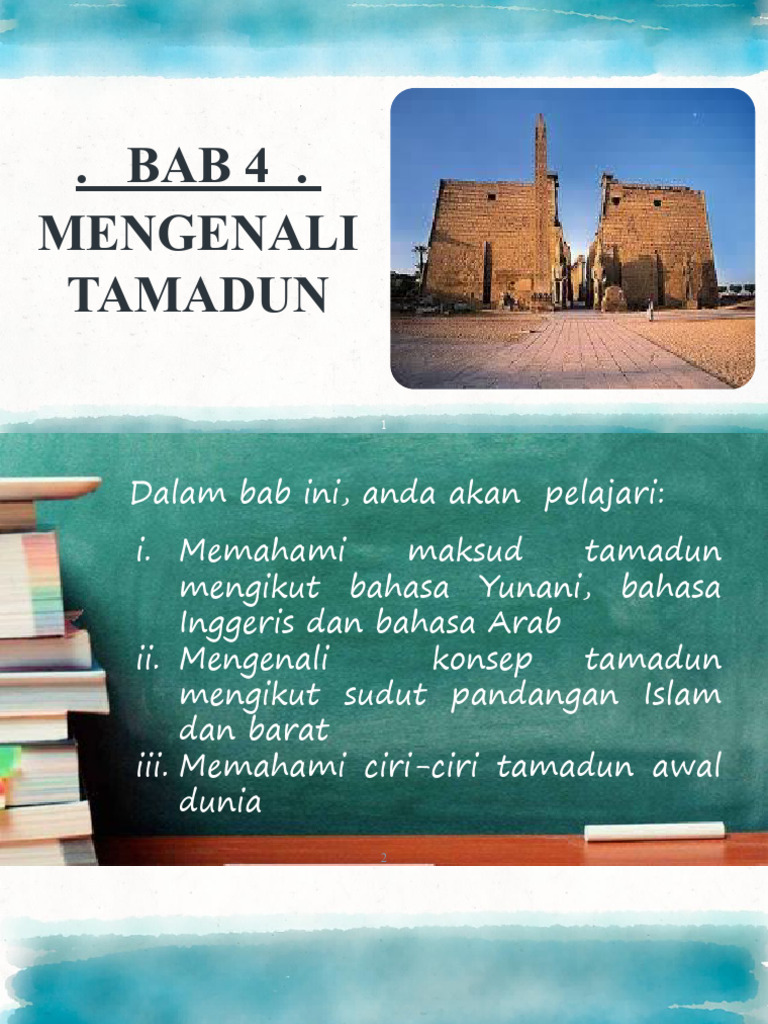 f1 - Bab 4 Mengenali Tamadun | PDF