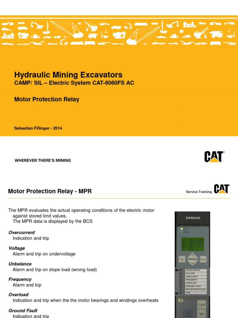 09 - Motor Protection Relay - CAT | PDF | Relay | Switch
