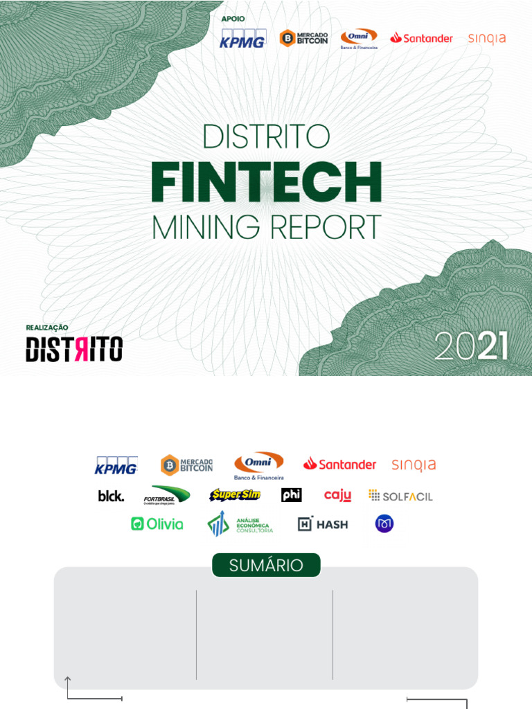 MR Fintech 2021 v13 | PDF | Empresa Startup | Microempresas e Empreendedores