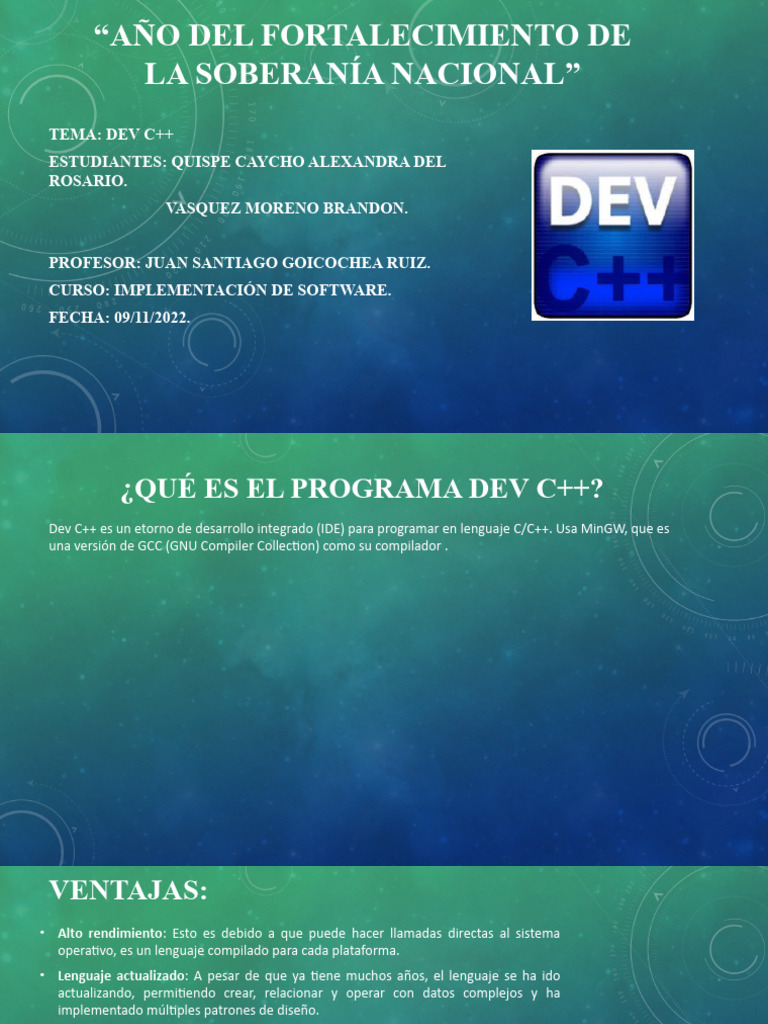 DEV C++ | PDF | Lenguaje de programación | C