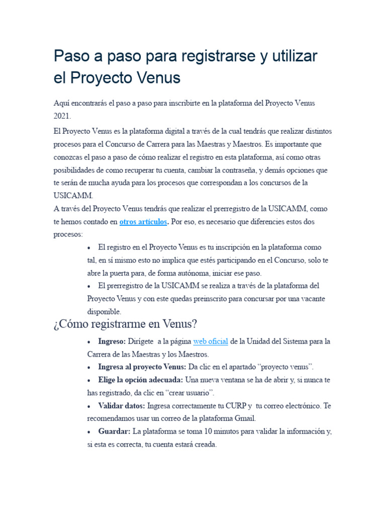 Proyecto venus | PDF | Contraseña | Spamming
