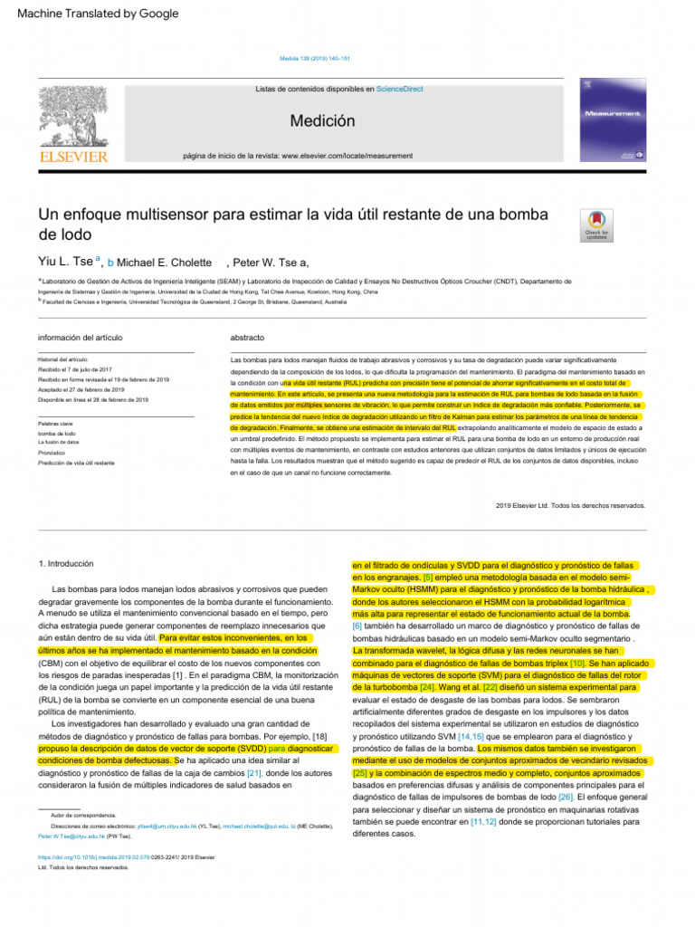 A Multi Sensor Approach To Remaining Useful Life Estimation Fo - 2019 ...