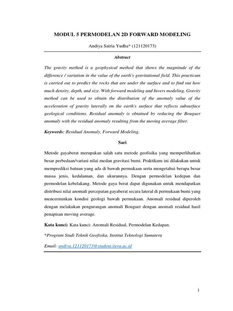 La Modul 05 Tga 121120173 Andiya Satria Yudha | PDF