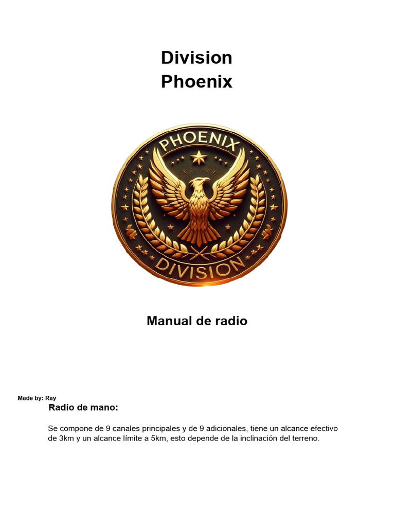 Manual de Radio | PDF