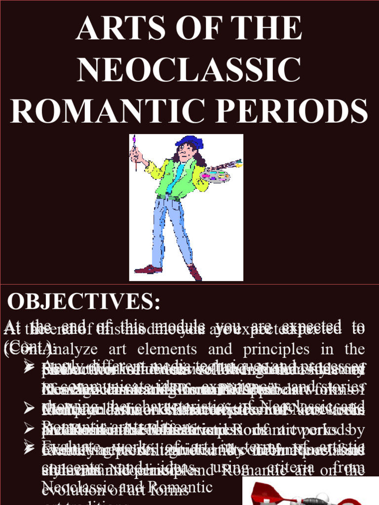 Arts 3Q | PDF | Romanticism | Classicism