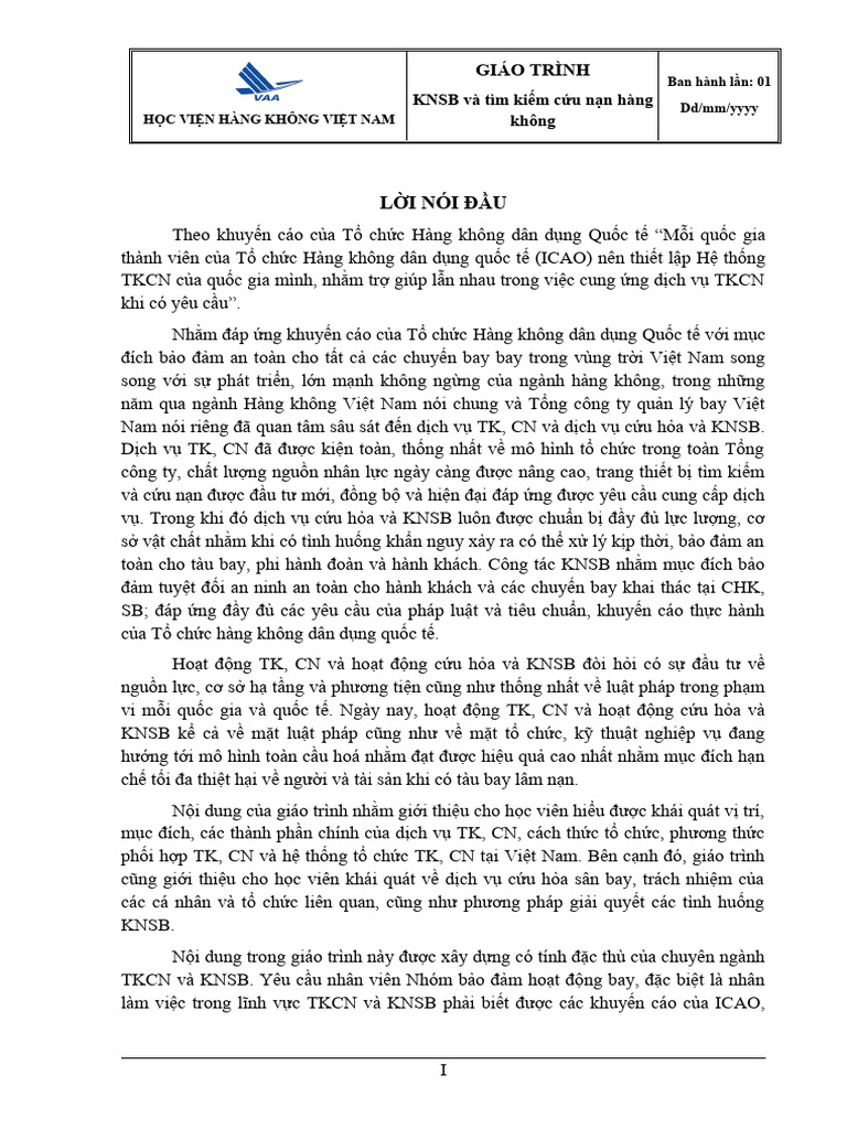 Khan Nguy San Bay Tkcn | PDF